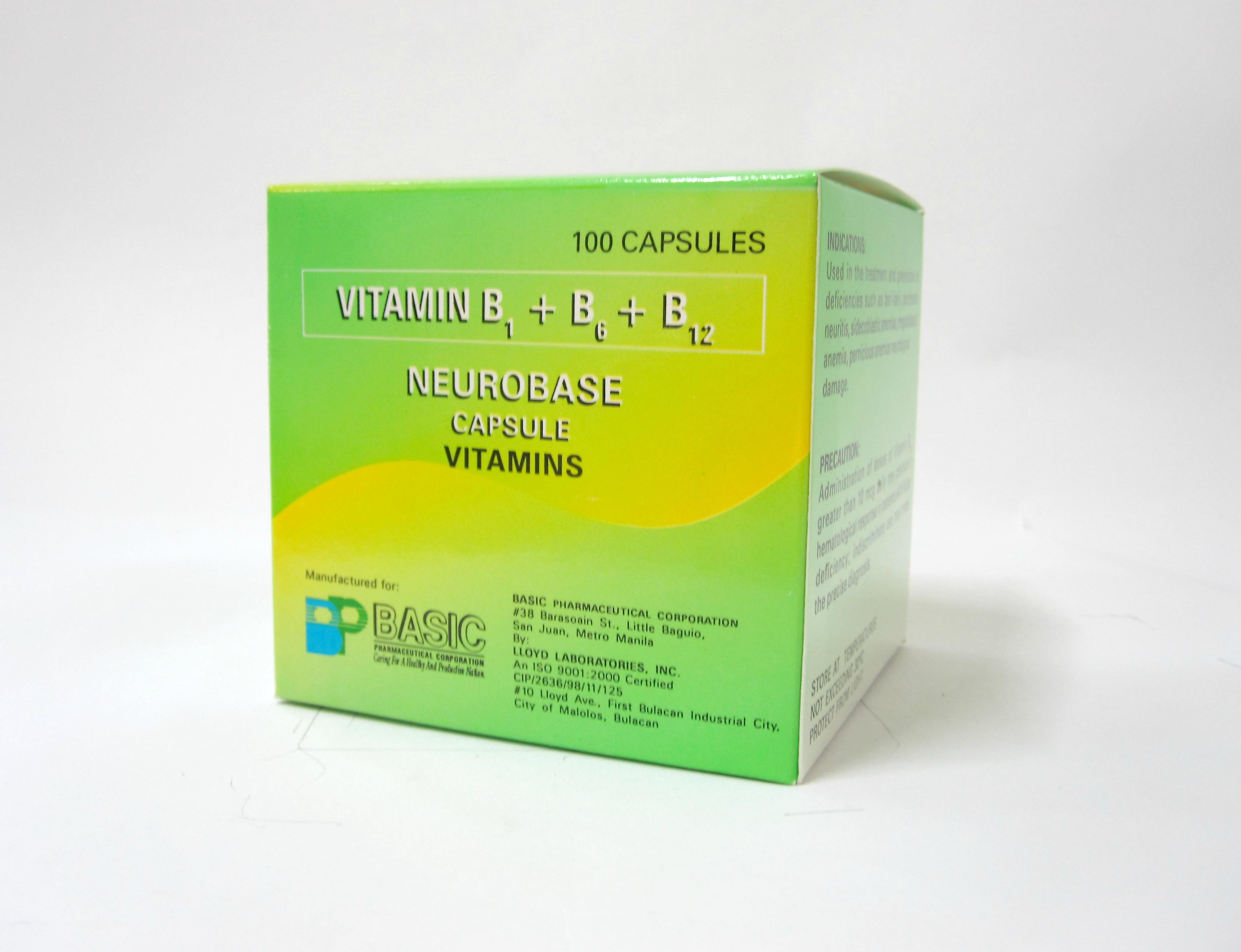 NEUROBASE CAPSULE | Basic Pharmaceutical Corporation