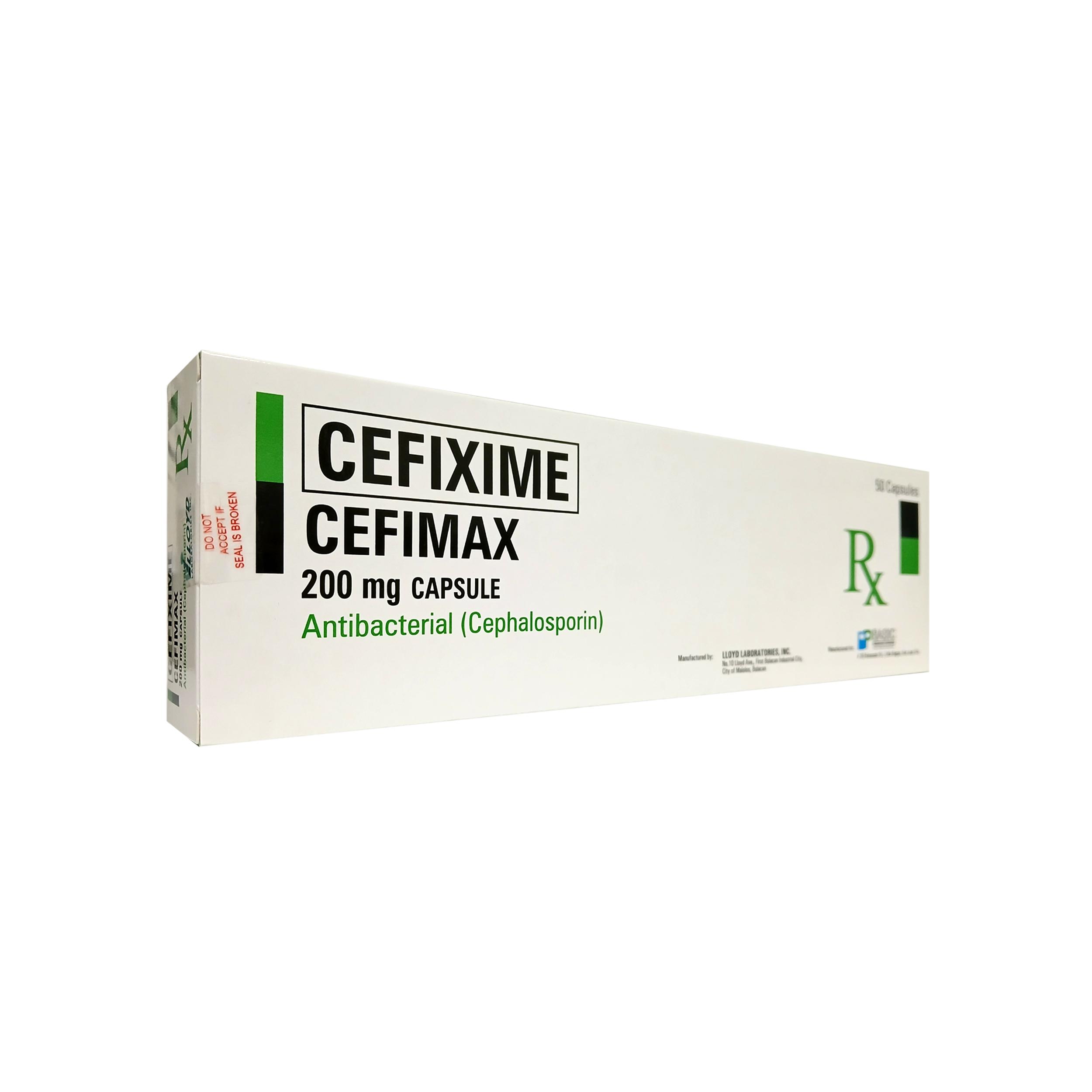 CEFIMAX CAPSULE 200MG | Basic Pharmaceutical Corporation