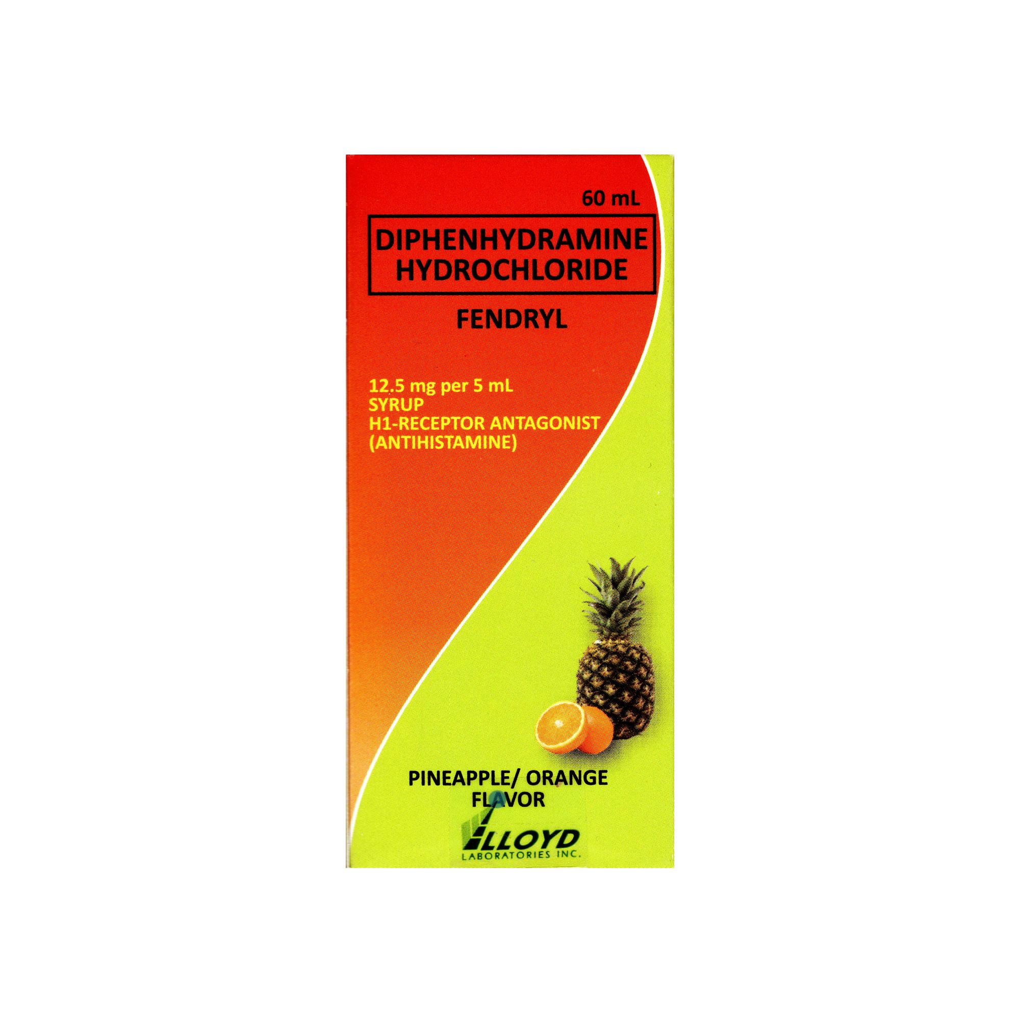 FENDRYL SYRUP 12.5MG/ML | Basic Pharmaceutical Corporation