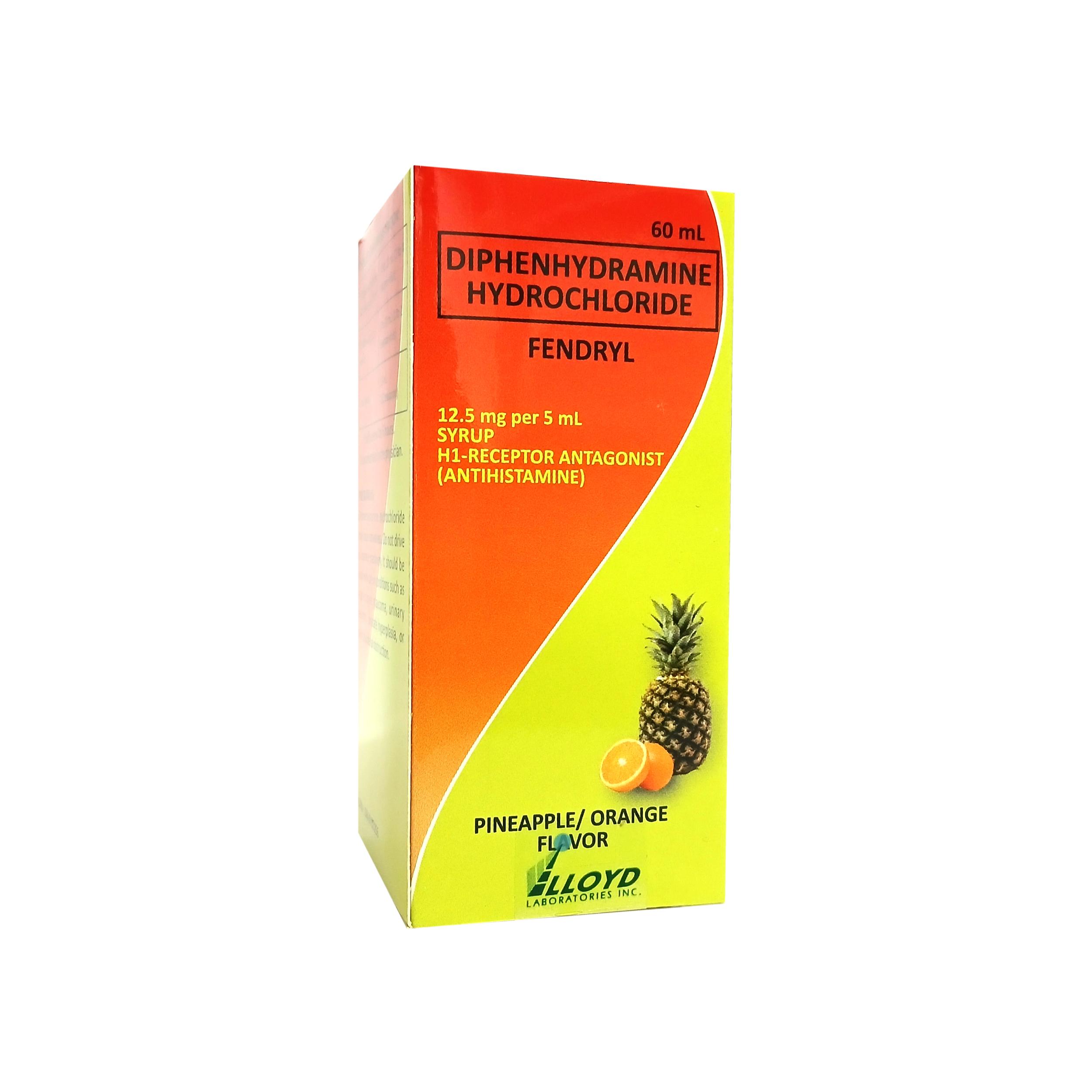 FENDRYL SYRUP 12.5MG/ML | Basic Pharmaceutical Corporation