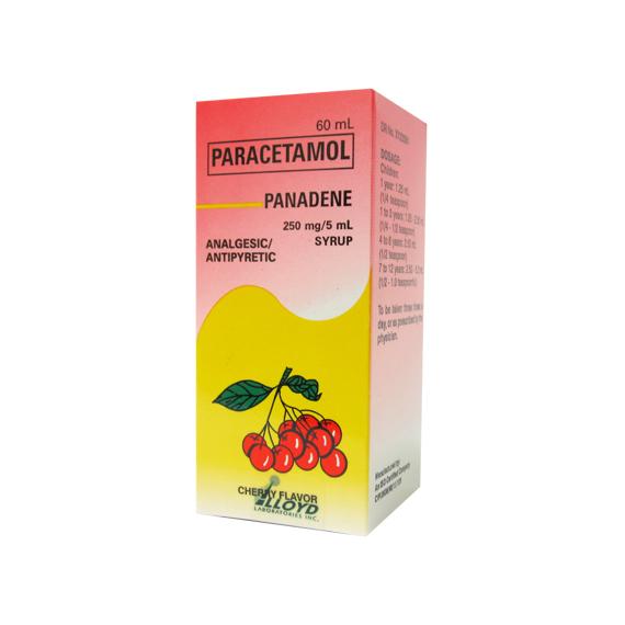 PANADENE SYRUP 250MG/5ML | Basic Pharmaceutical Corporation