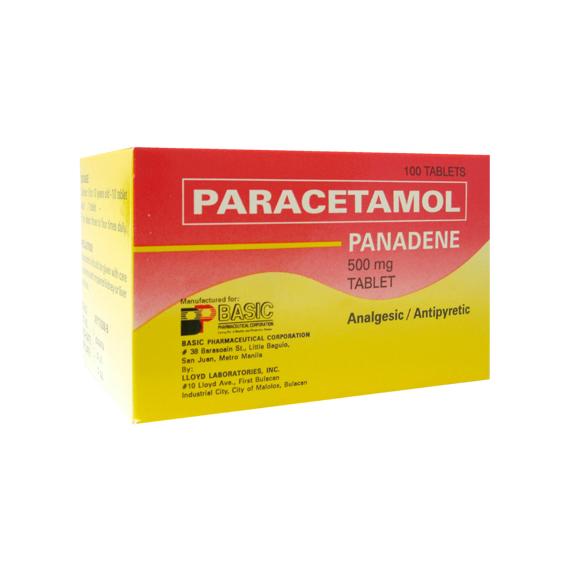 PANADENE TABLET 500MG | Basic Pharmaceutical Corporation