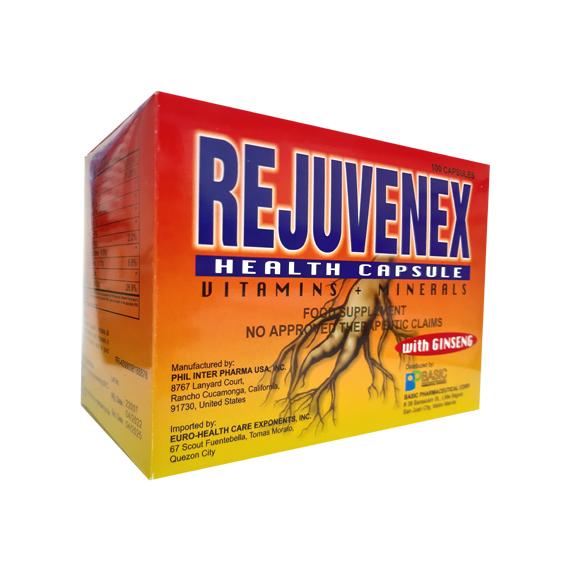 REJUVENEX CAPSULE | Basic Pharmaceutical Corporation