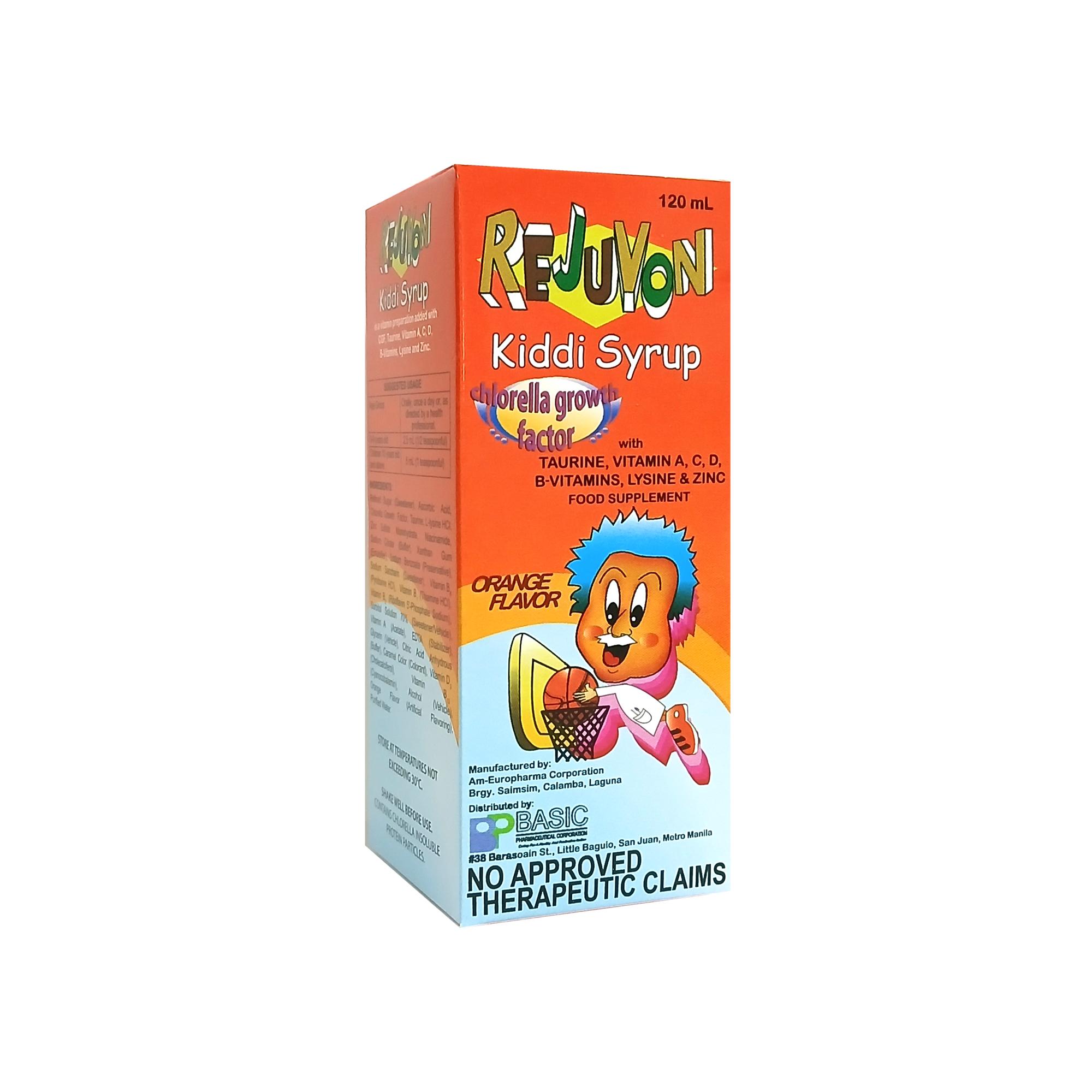 REJUVON KIDDI SYRUP | Basic Pharmaceutical Corporation