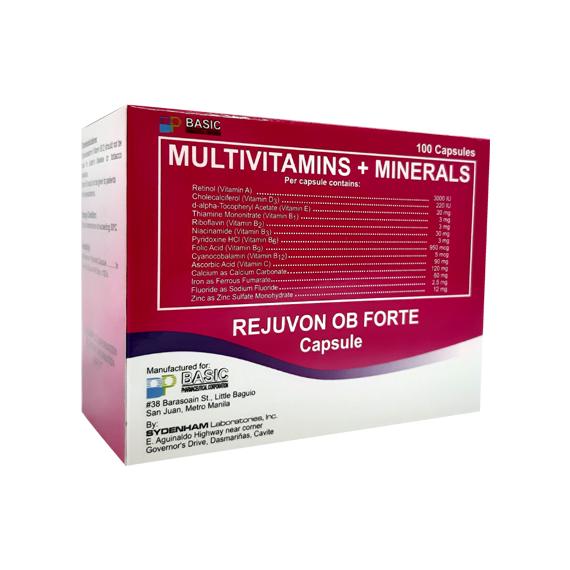 REJUVON OB FORTE CAPSULE | Basic Pharmaceutical Corporation