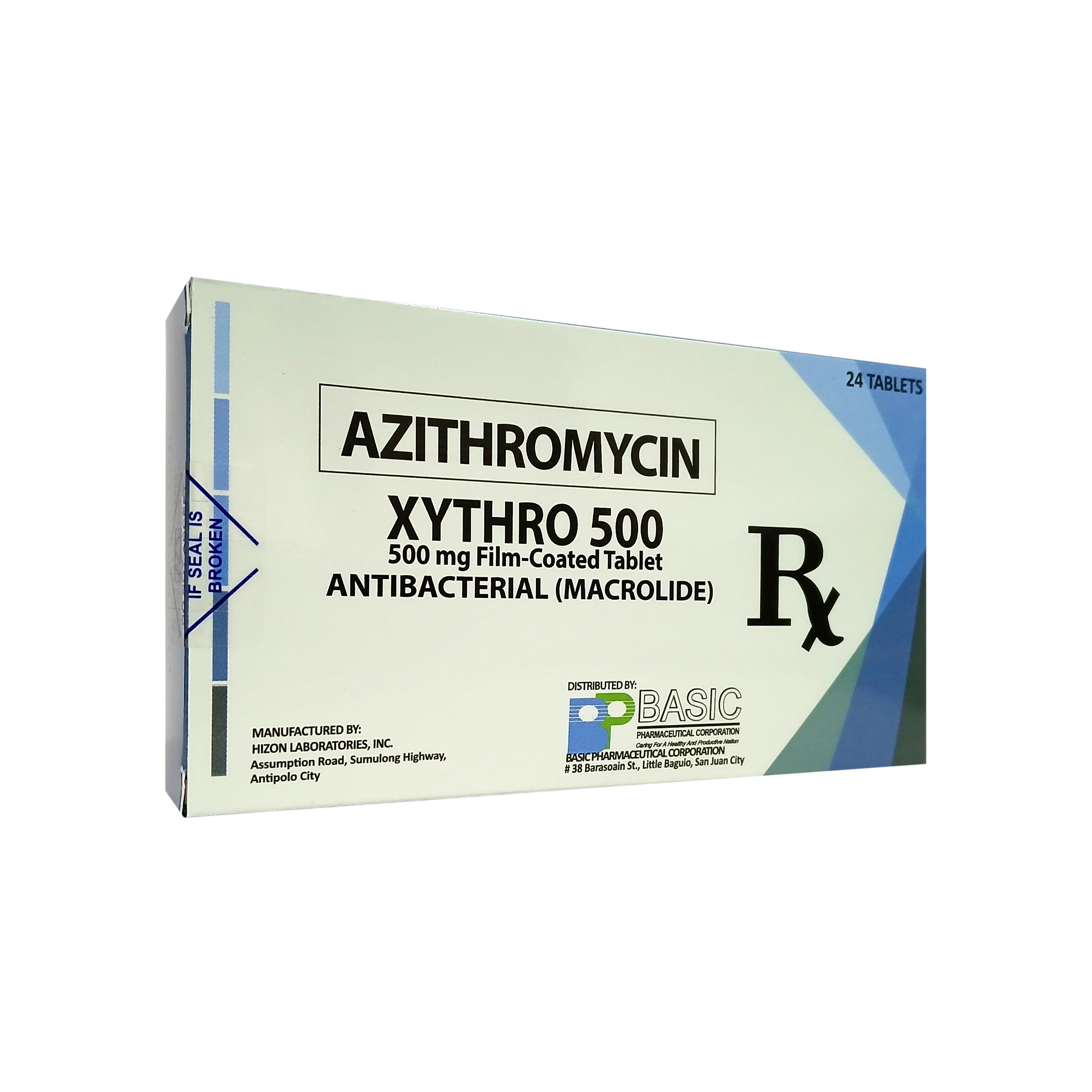 XYTHRO 500 FILM-COATED TABLET 500MG | Basic Pharmaceutical Corporation