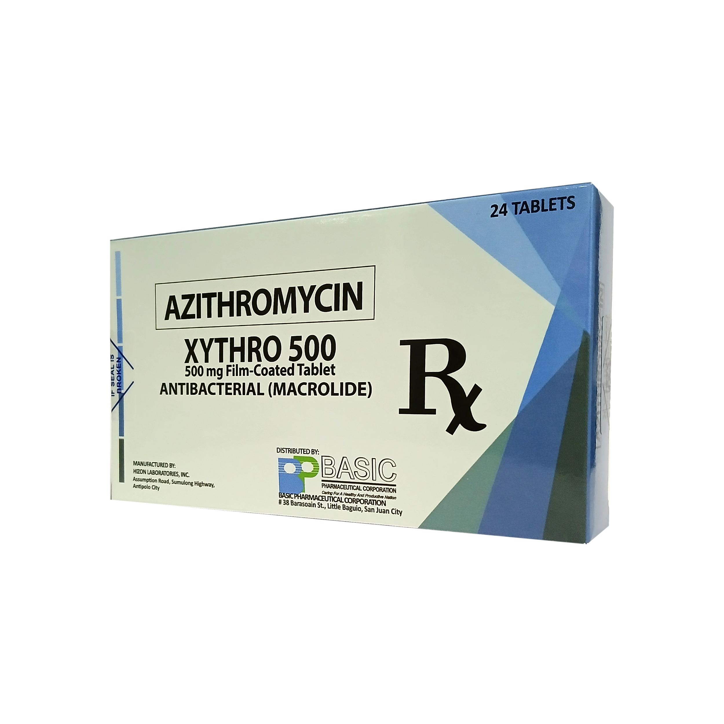 XYTHRO 500 FILM-COATED TABLET 500MG | Basic Pharmaceutical Corporation