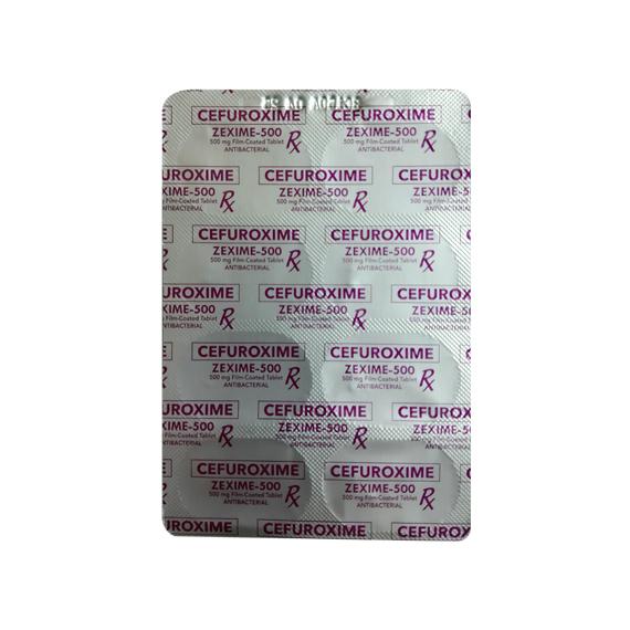 ZEXIME-500 FILM-COATED TABLET 500MG | Basic Pharmaceutical Corporation