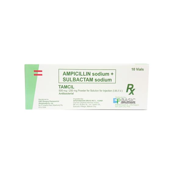 TAMCIL VIAL 500MG/250MG | Basic Pharmaceutical Corporation